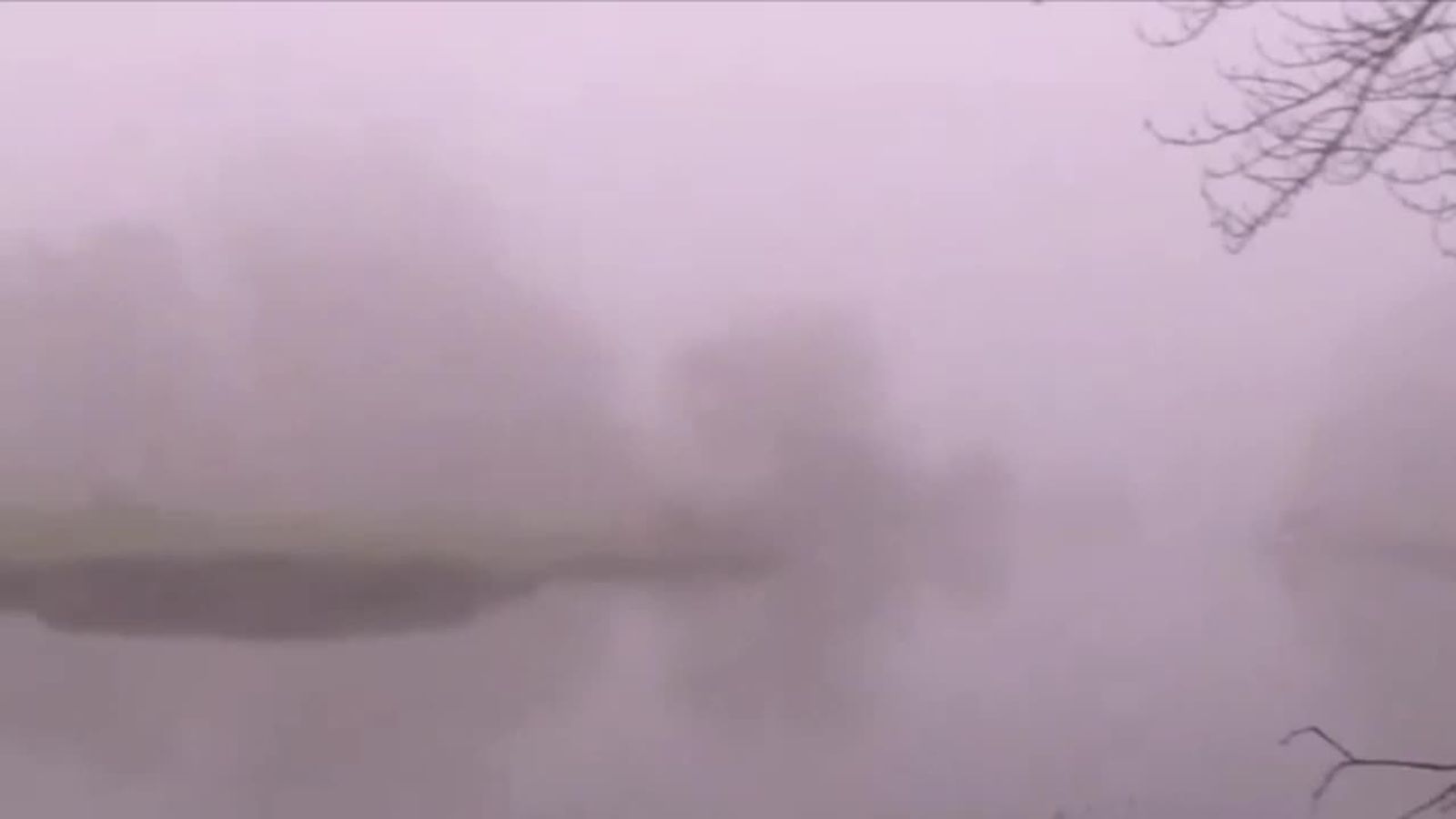 Pink fog looms over parts of the UK this morning | UK News | Sky News