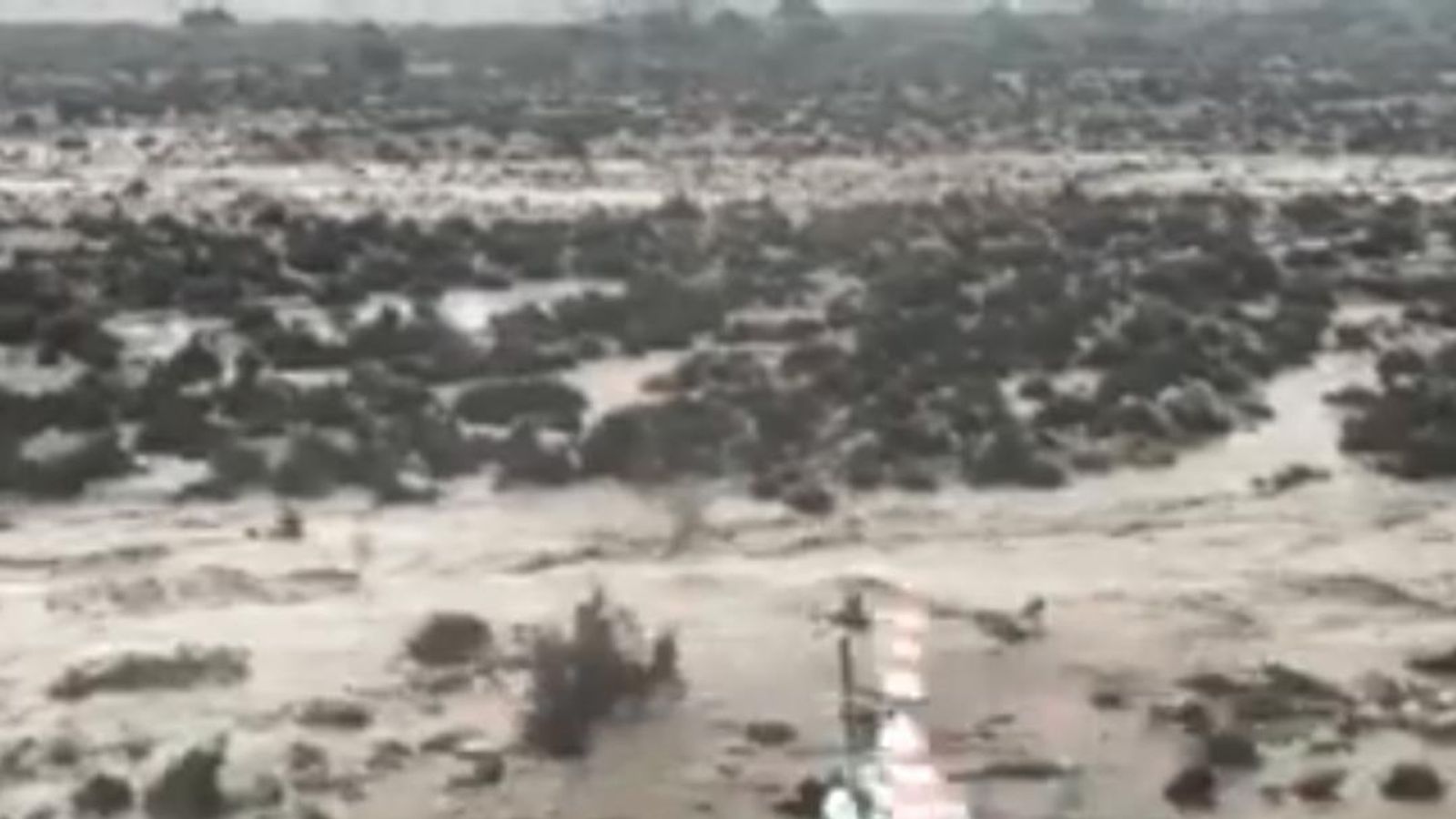 Police use chopper in Santa Ana River rescue following floods | US News ...