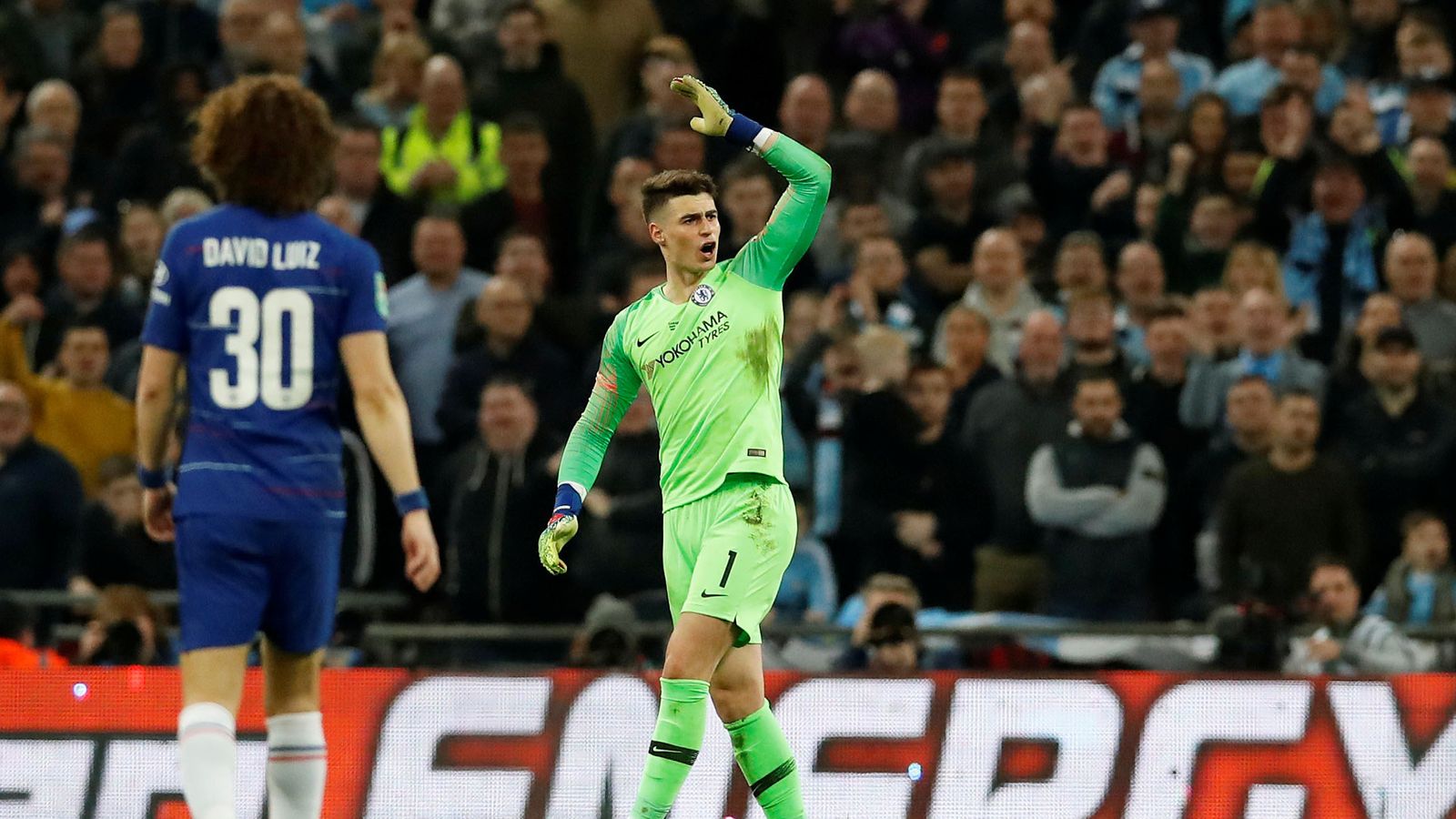 Chelsea goalkeeper Kepa Arrizabalaga fined after Maurizio Sarri Wembley ...