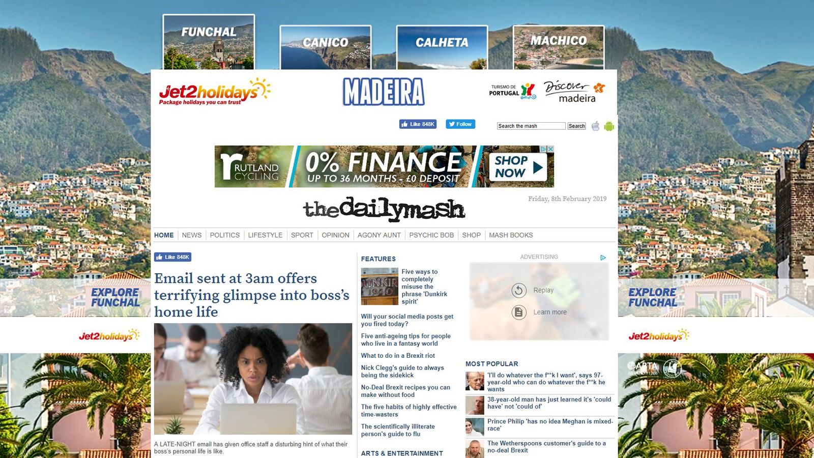 The Daily Mash: Satirical news website sold in £1.2m deal | Money News ...