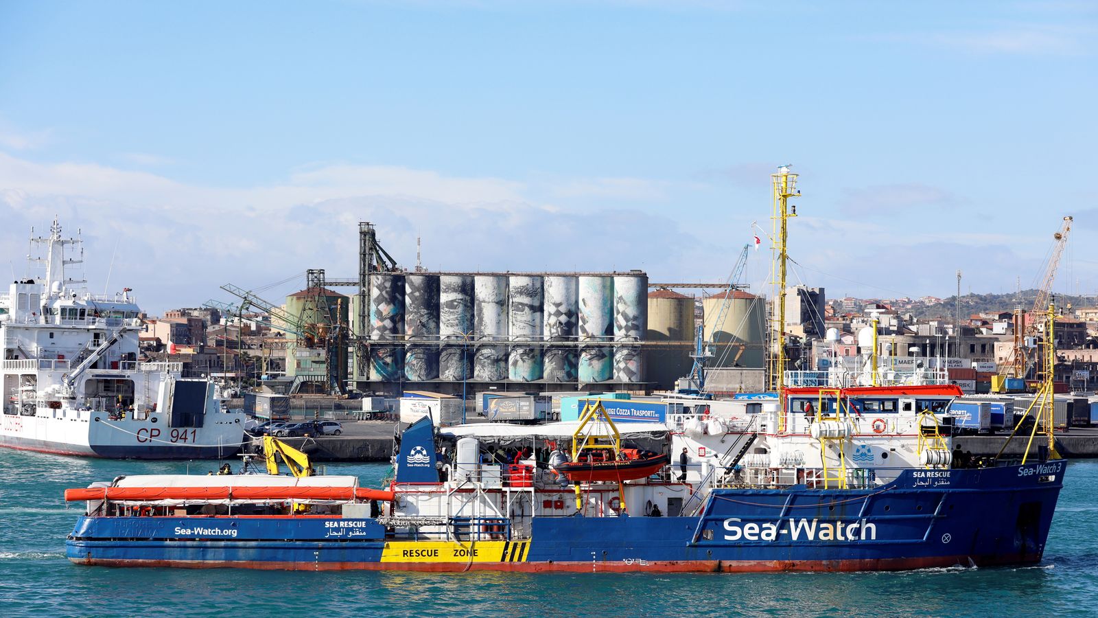 Last remaining migrant rescue ship in the Mediterranean blocked in ...