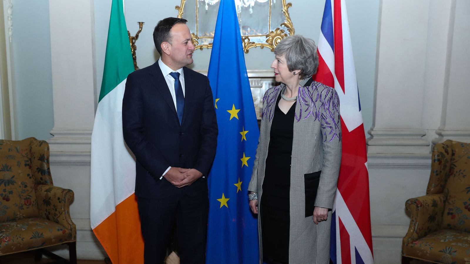 Irish backstop talks not on the menu as PM dines with taoiseach ...