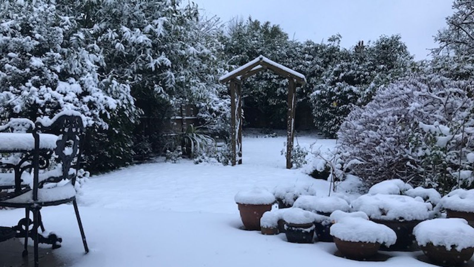 Freezing weather: How your region is affected | UK News | Sky News