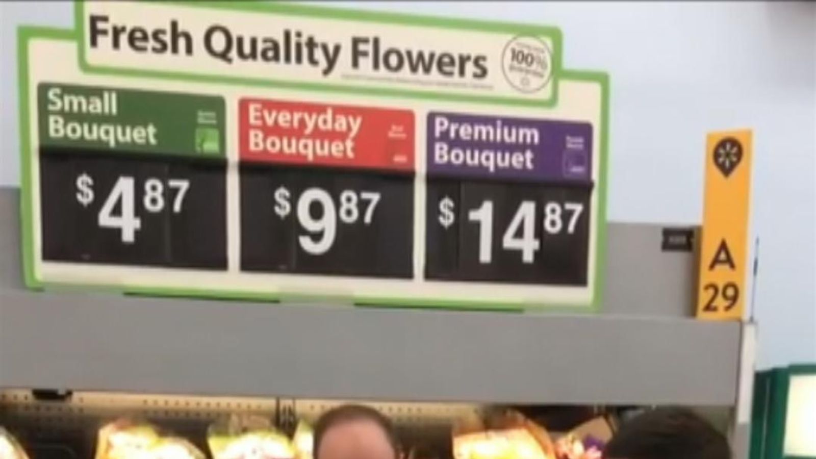 Aisle be yours forever: Walmart wedding | Offbeat News | Sky News