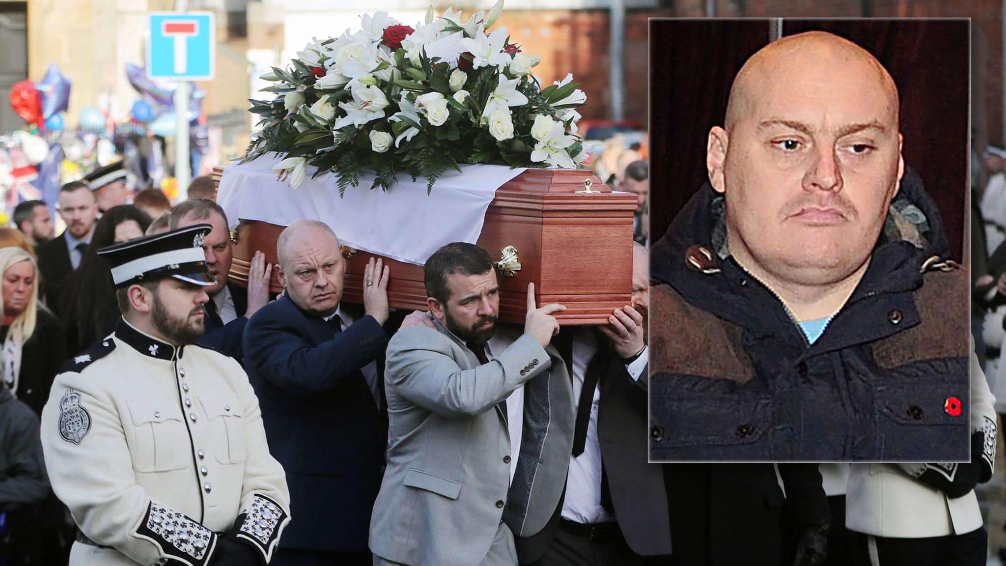 Ian Ogle: Thousands mourn 'brutally murdered' Belfast father-of-two ...