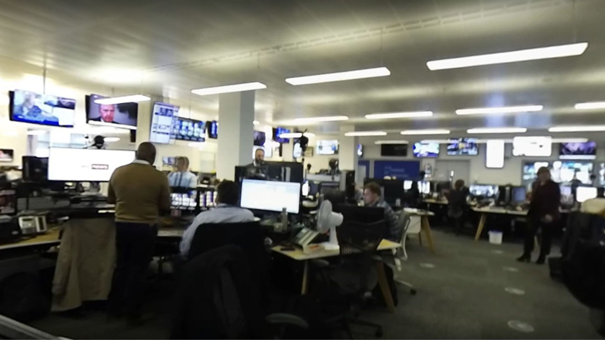 Behind the scenes at Sky News on our 30th birthday | UK News | Sky News