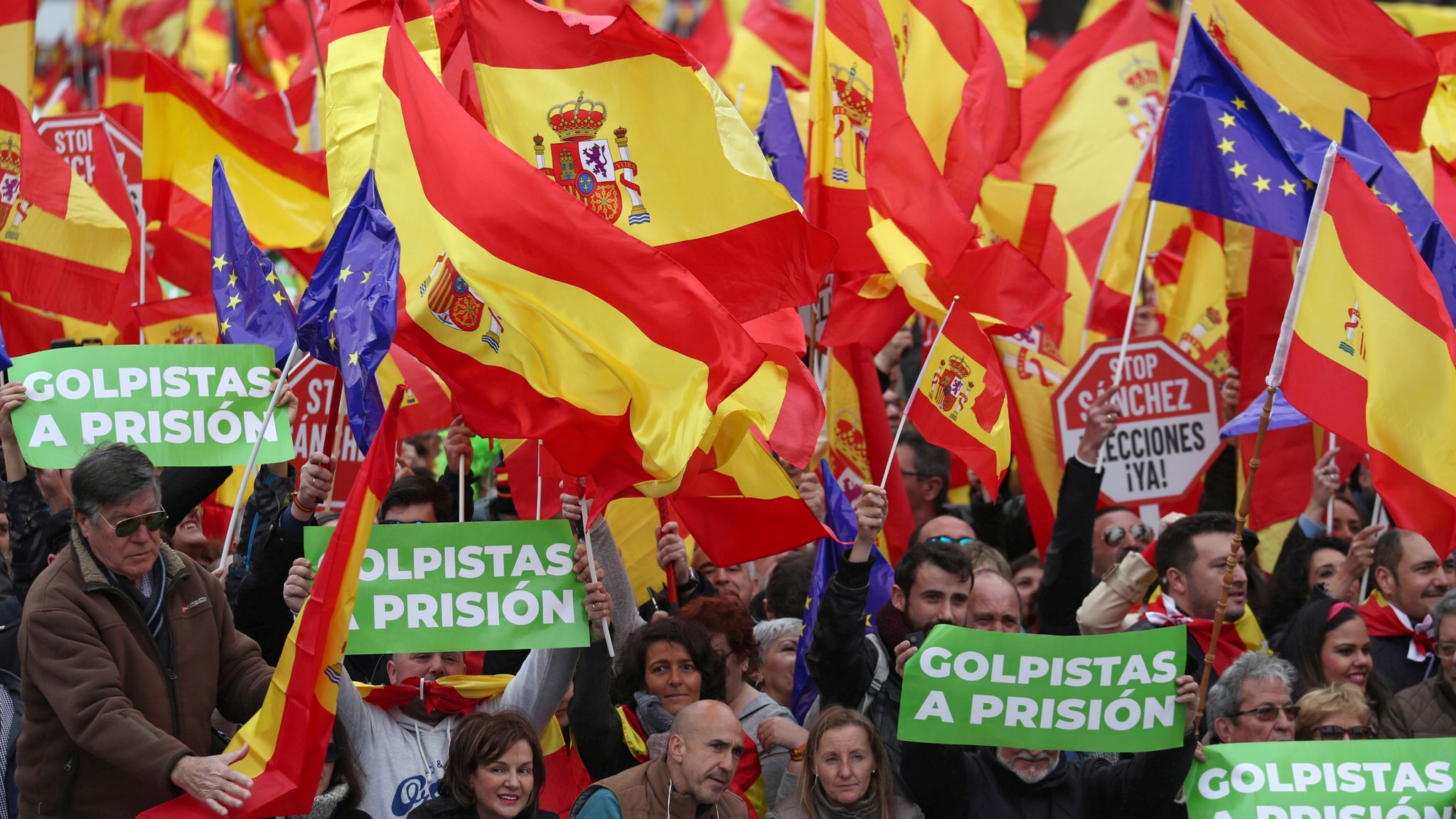 Catalonia independence: Separatists on trial | World News | Sky News