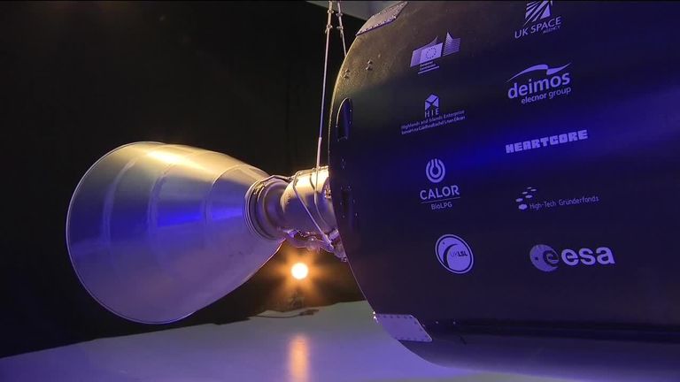 UK built rocket set for launch in 2021 | News UK Video News | Sky News