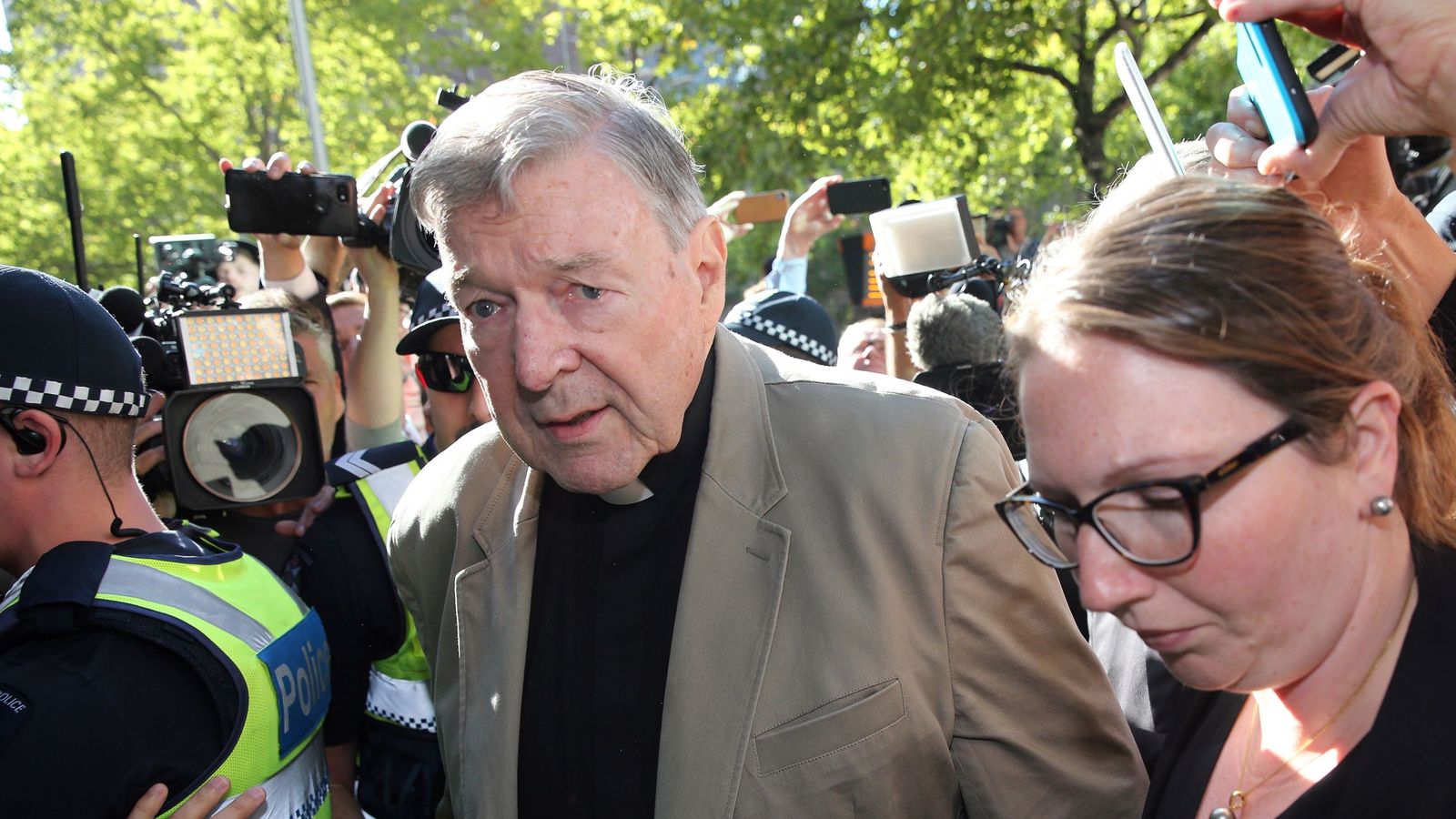 Vatican's banker Cardinal George Pell sentenced to six years for child ...