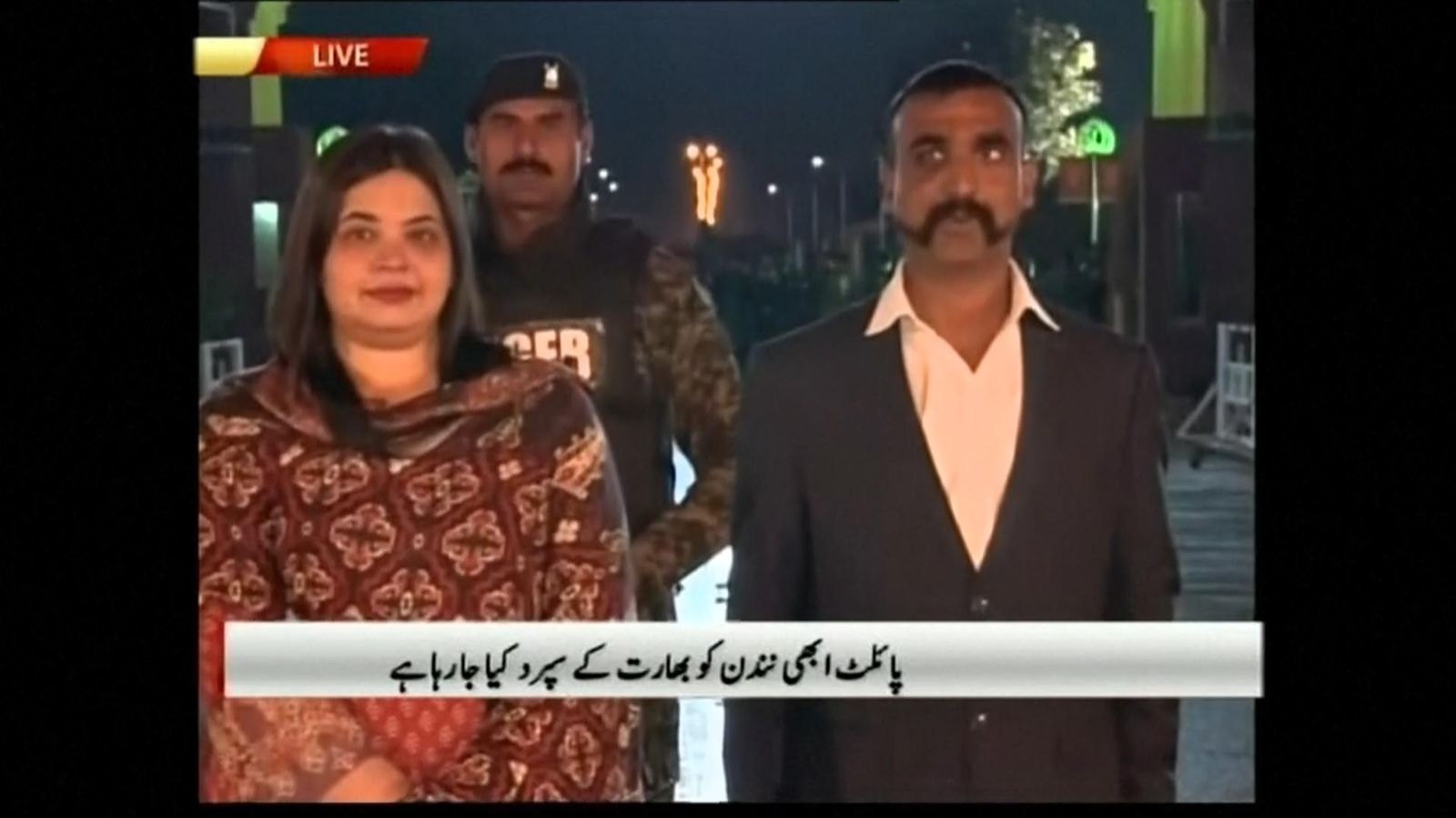Pakistan hands back captured Indian pilot Abhinandan Varthaman in 'goodwill gesture' | World ...