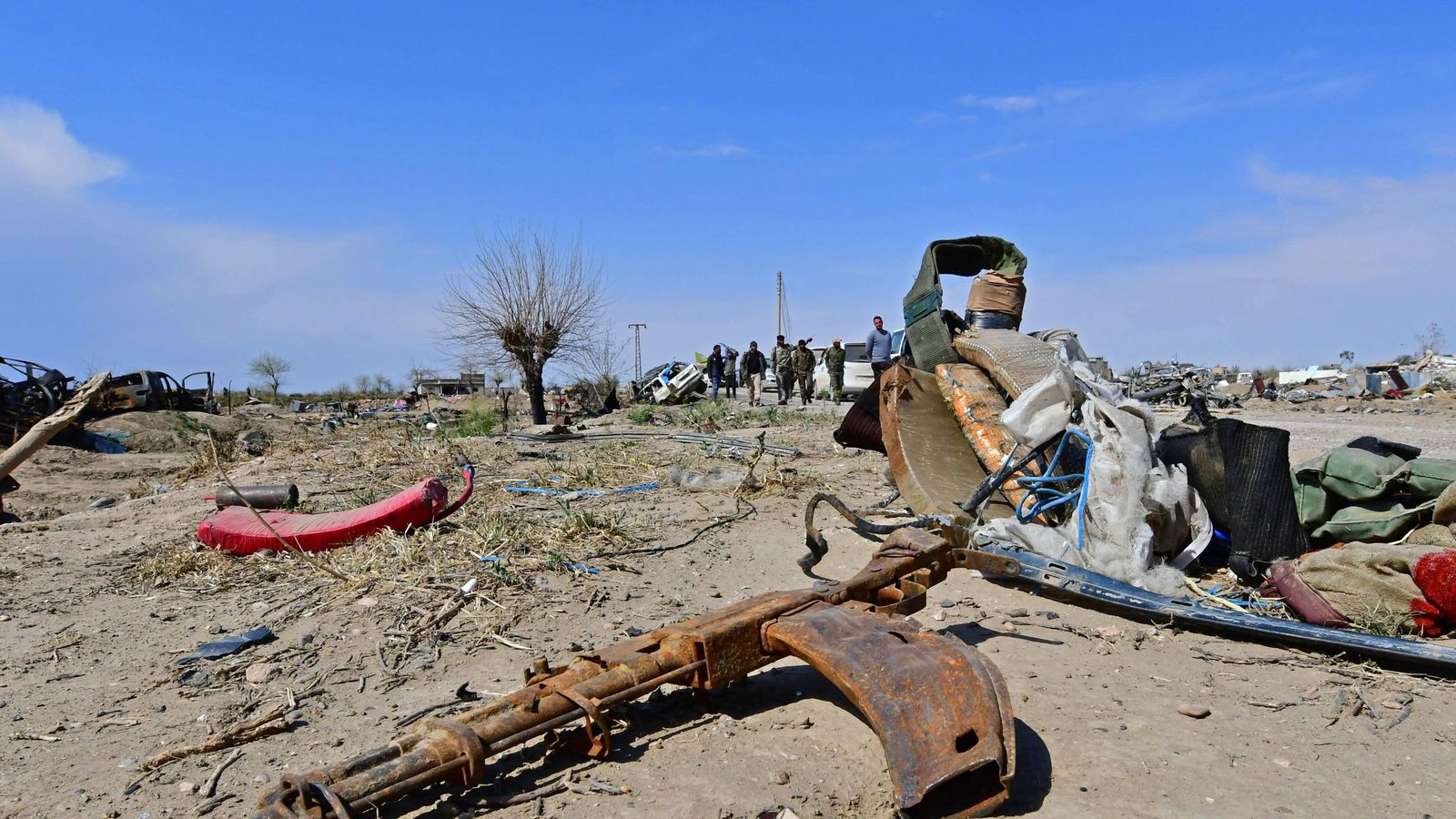 Islamic State eliminated in 'apocalyptic wasteland' | World News | Sky News