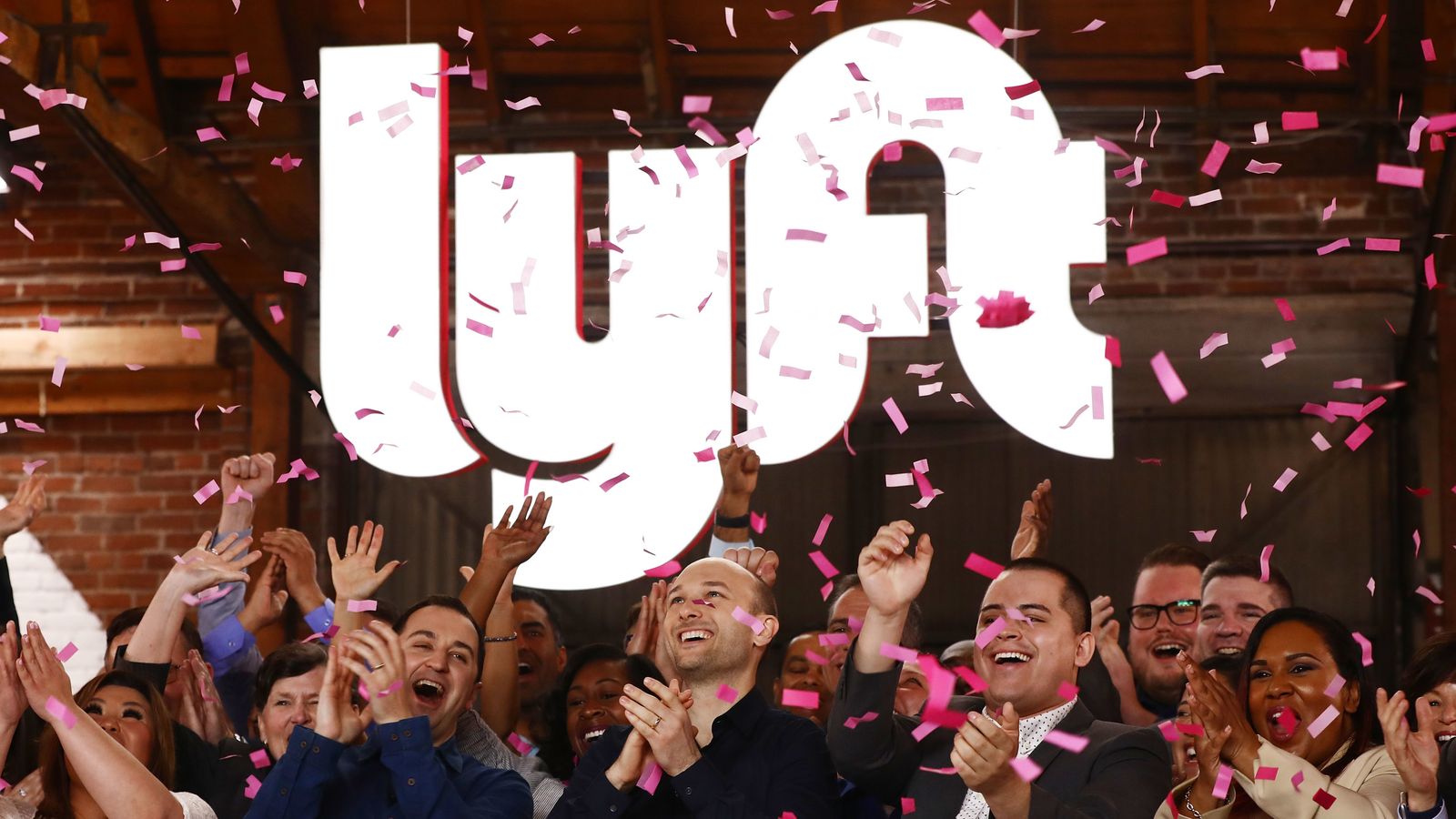 Uber rival Lyft sees shares lift 21% on market debut | Money News | Sky ...