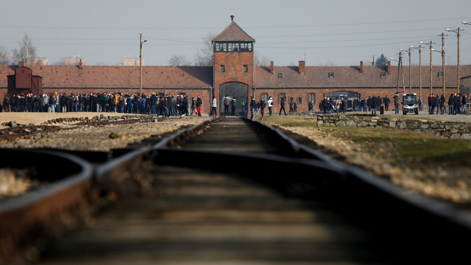 Man charged with trying to steal railway tracks from Auschwitz | World ...