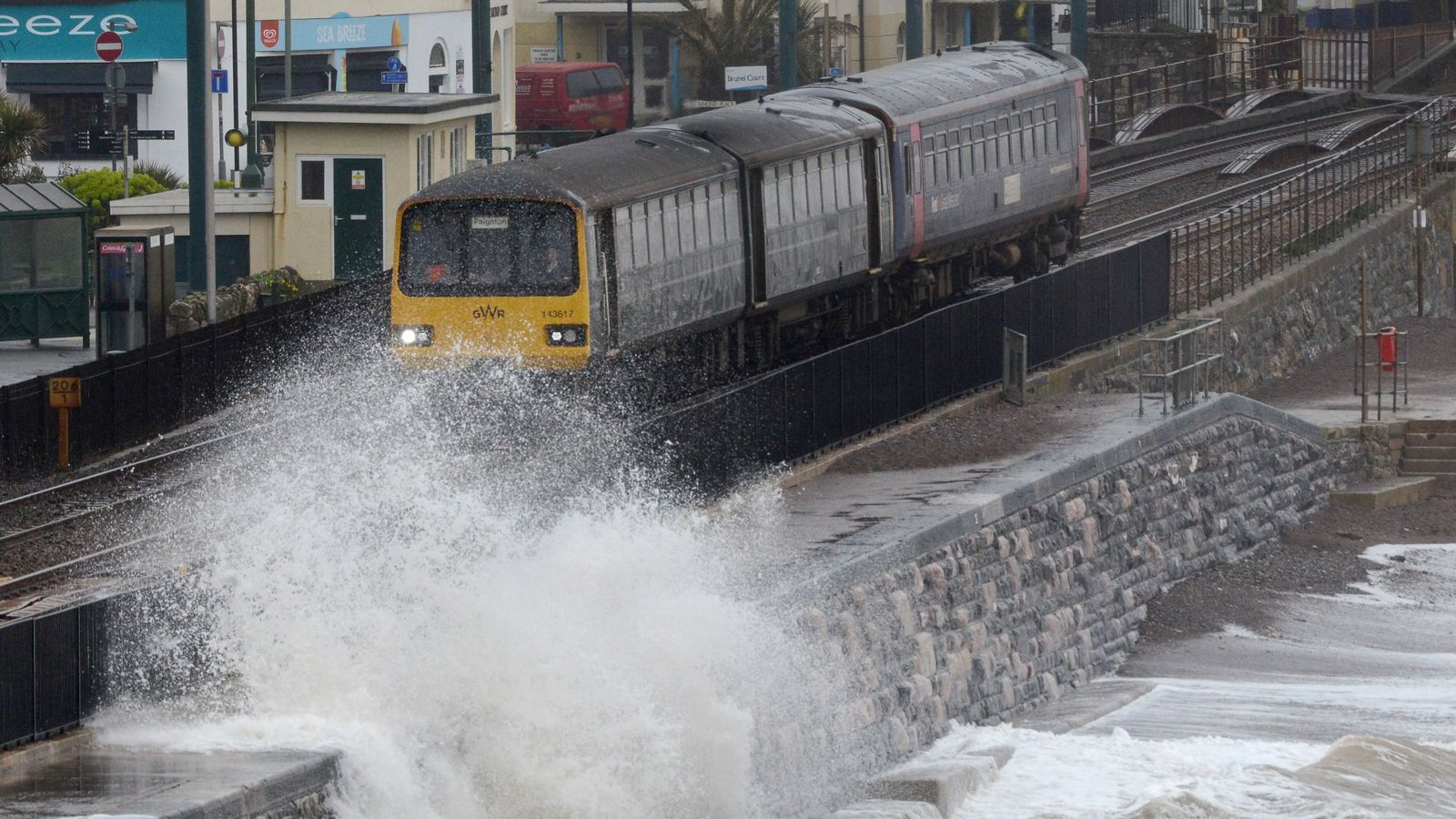 UK weather: Storm Gareth causes travel disruption with 80mph winds and ...