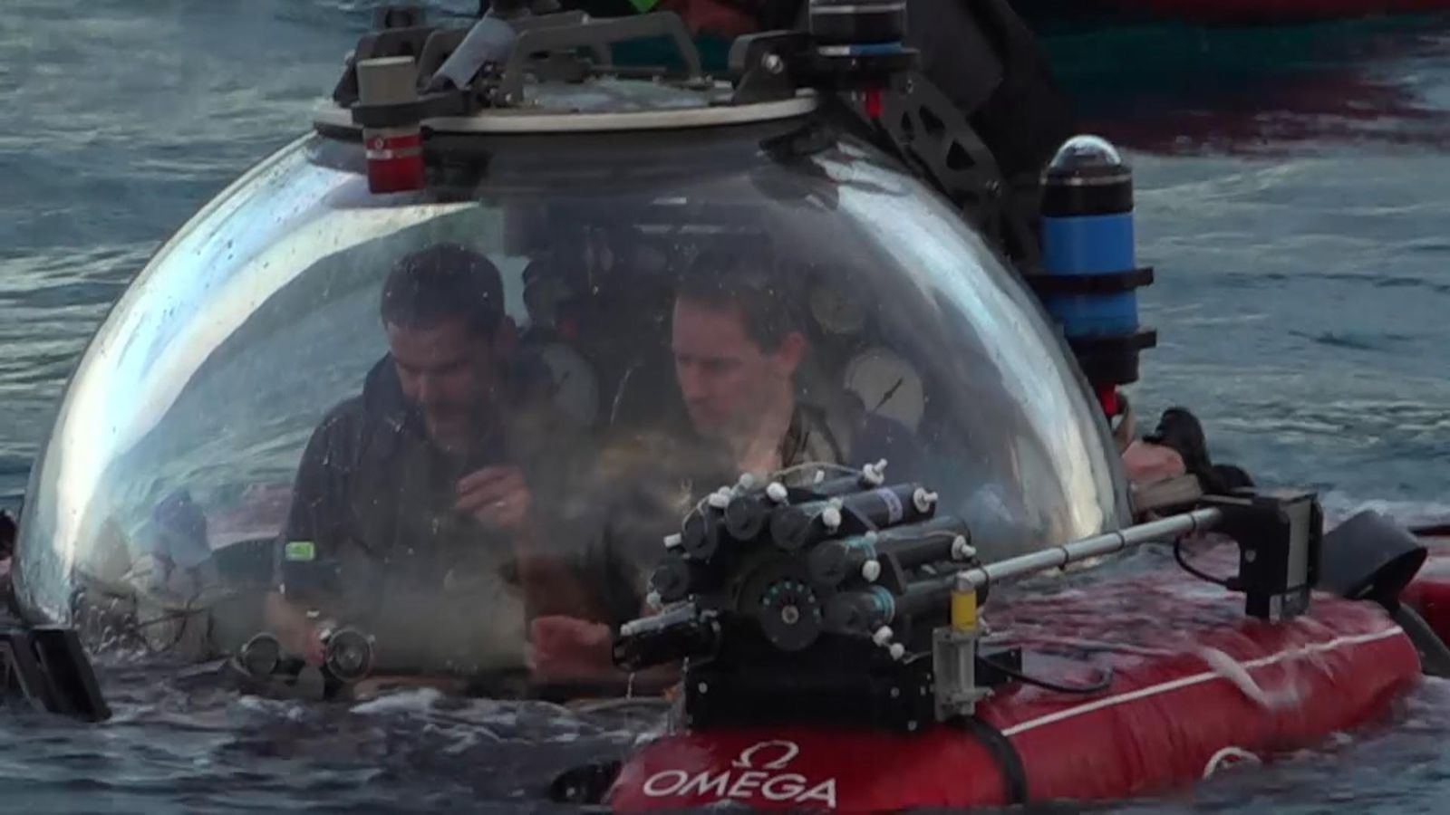 Deep Ocean Live: Subs practice launch for first twilight zone dives ...