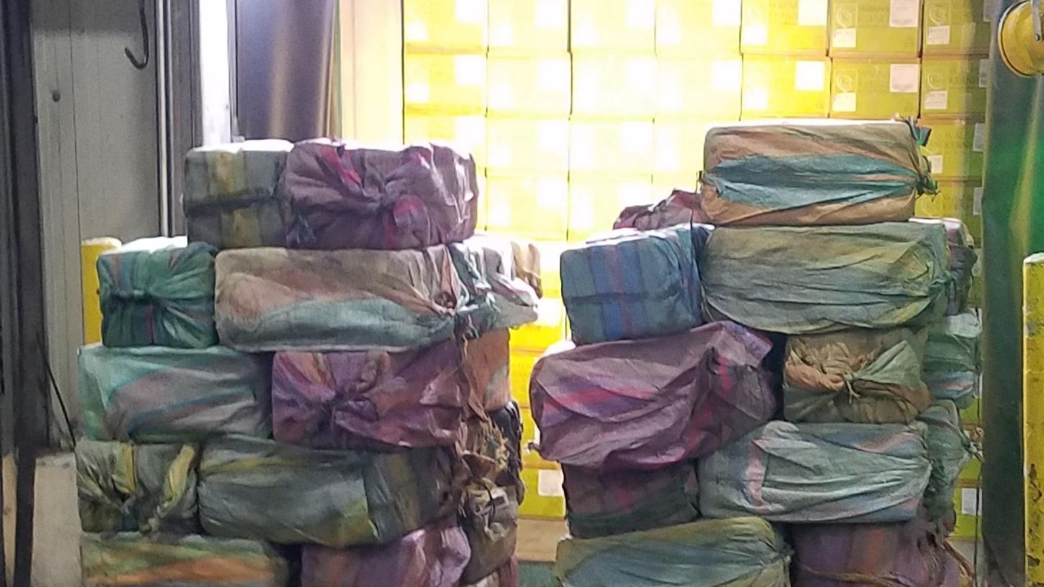 'New threat' as record-breaking $77m of cocaine seized at New York port ...