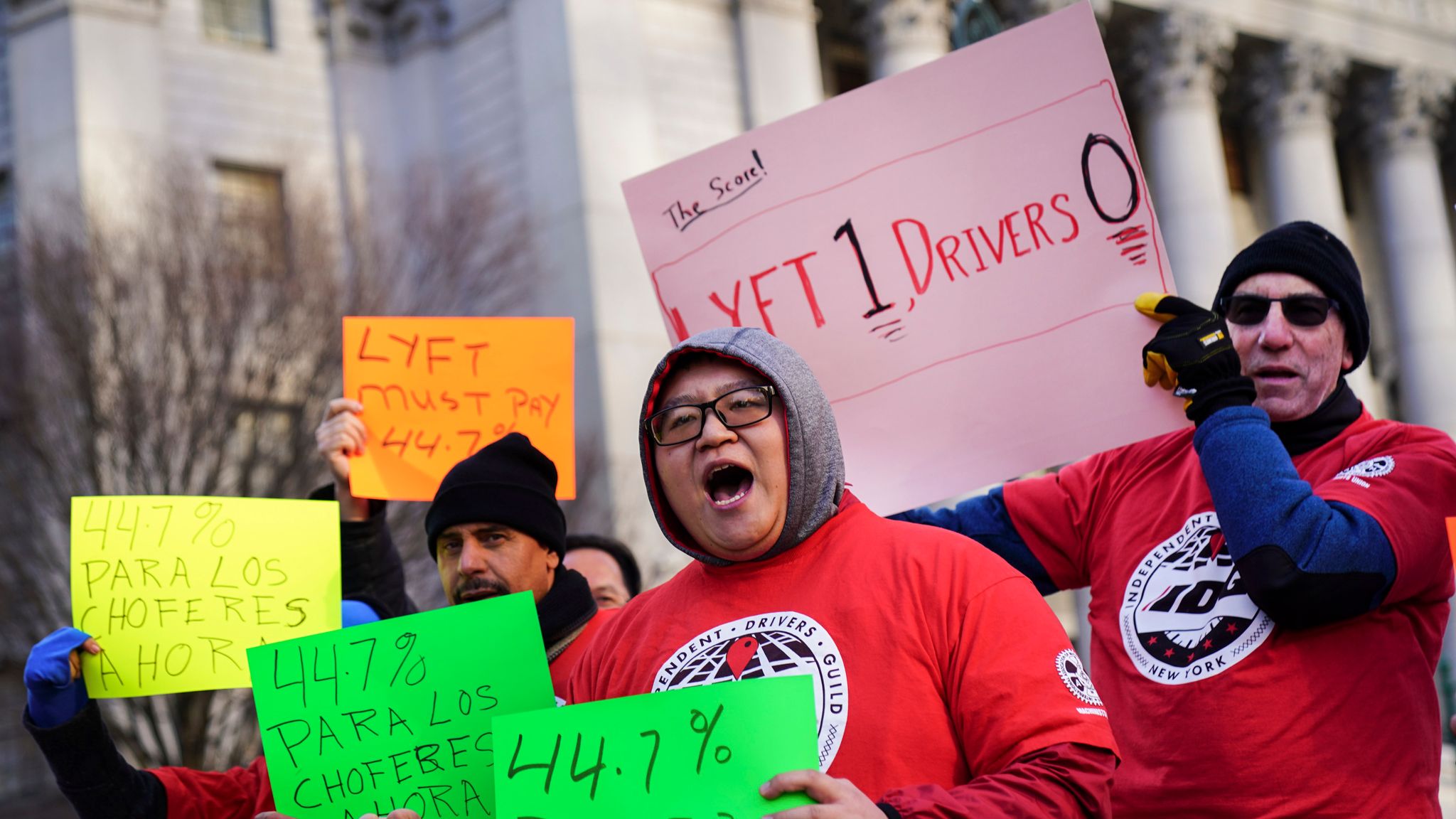 Uber rival Lyft sees shares lift 21% on market debut | Money News | Sky ...