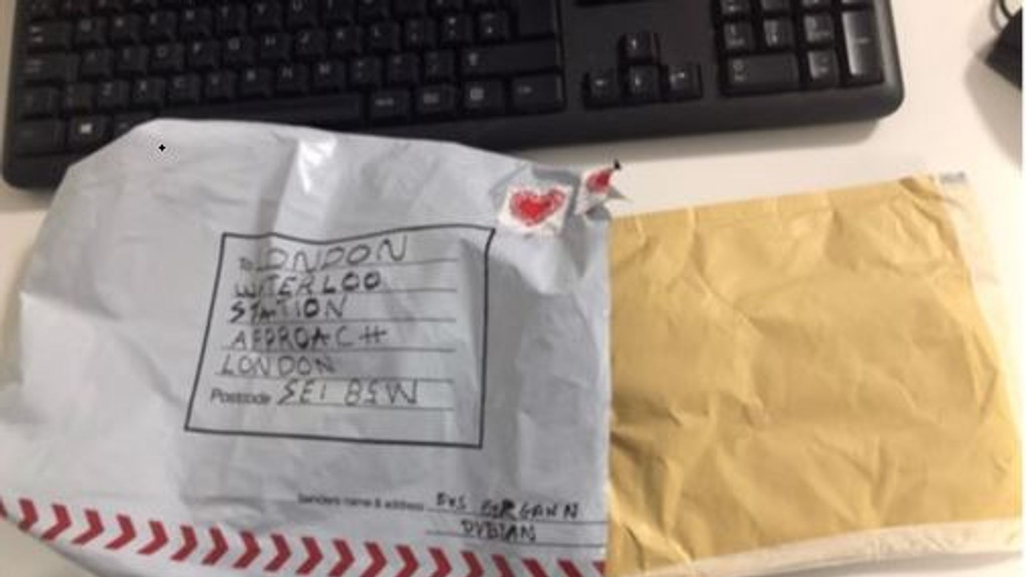 'IRA' says it is responsible for parcel bombs - police | UK News | Sky News