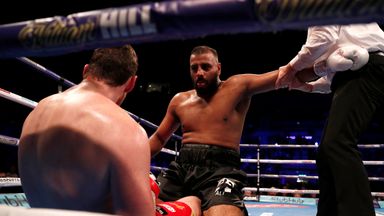 Boxer Kash Ali disqualified for biting David Price during heavyweight ...
