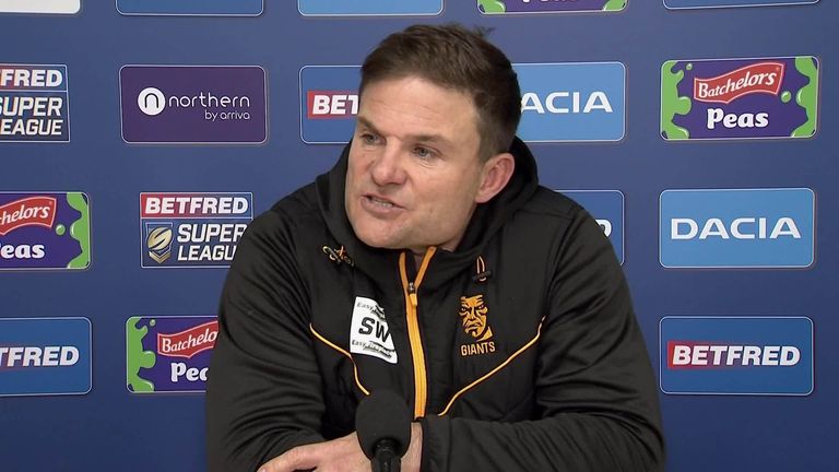 Simon Woolford on Huddersfield Giants' poor start | Video | Watch TV ...