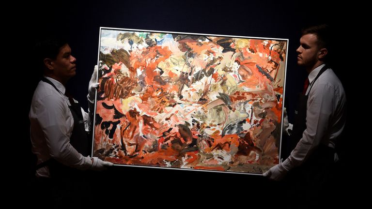 George Michael's private art collection on display in London ahead of ...