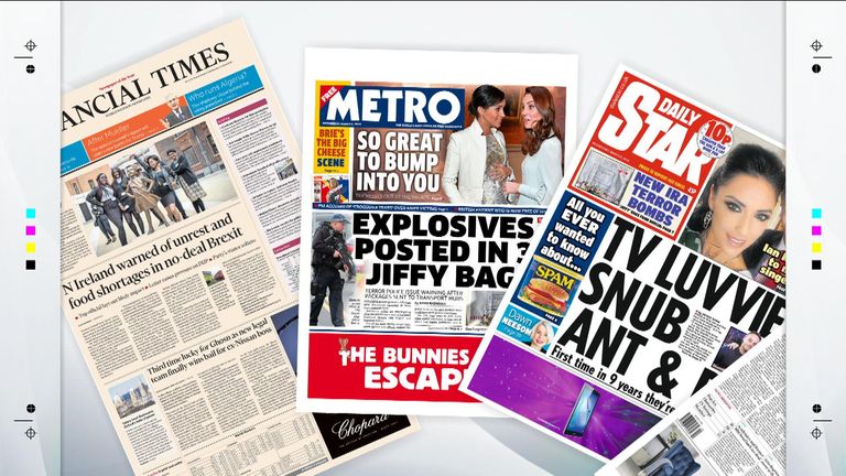 Newspapers - The Latest News from the UK and Around the World | Sky News