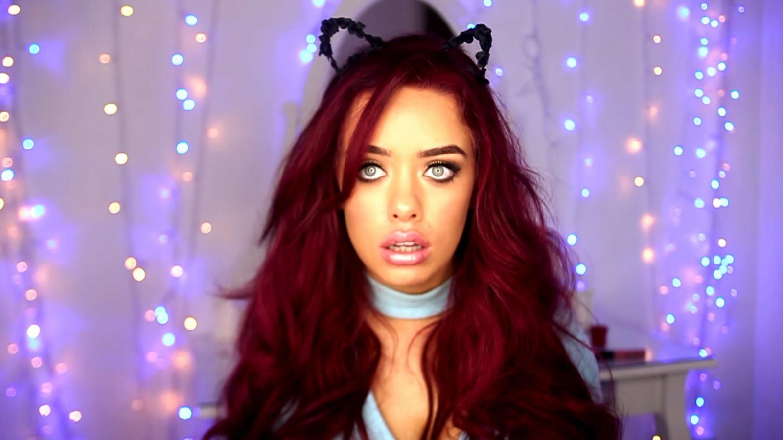 YouTuber's botched lip surgery | UK News | Sky News