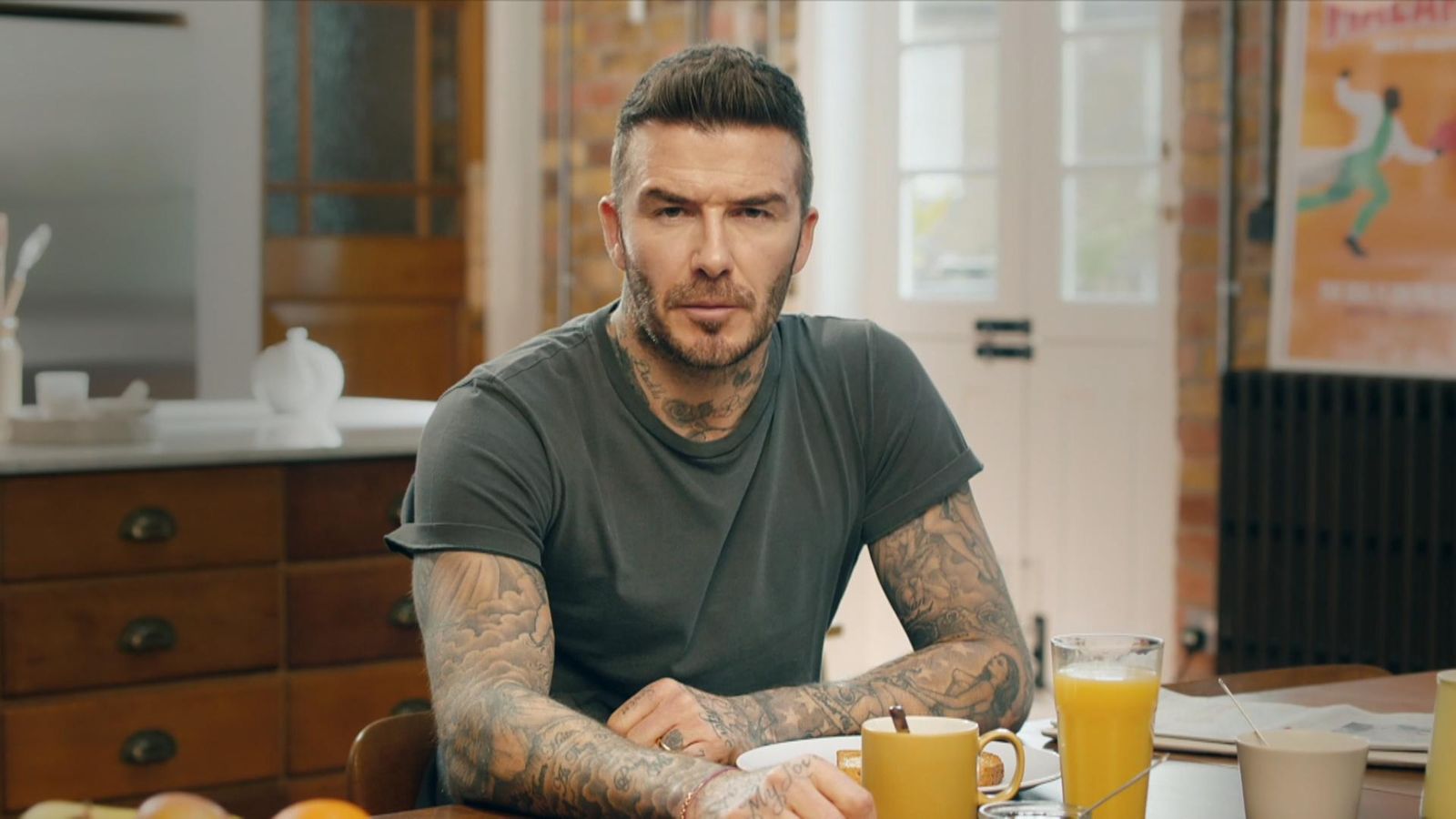 David Beckham stars in powerful anti-malaria ad | World News | Sky News