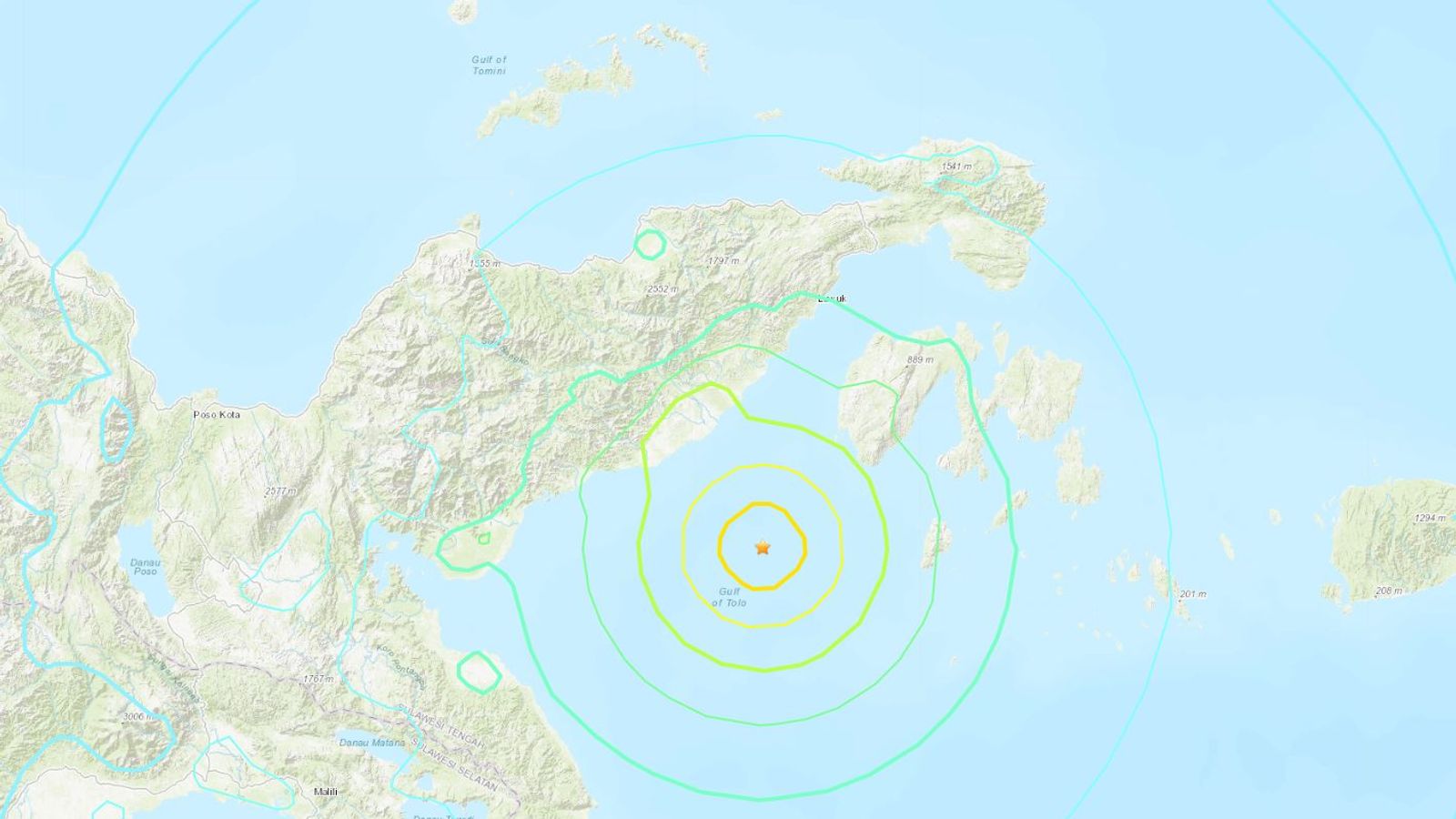 6.8 Earthquake Indonesia , Powerful earthquake hits off Indonesia coast ...