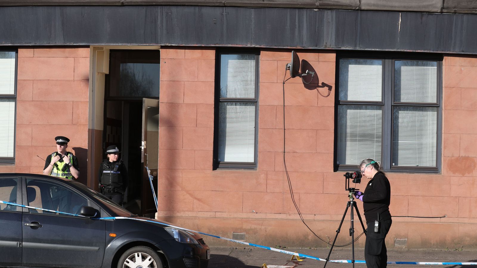 One-year-old dies after falling from third-floor window in Clydebank ...