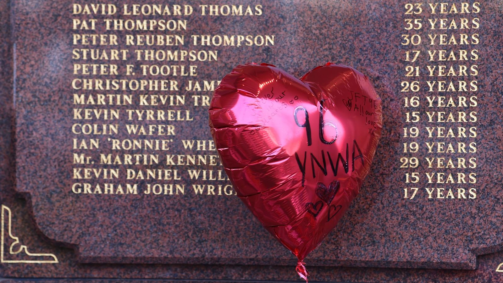 Ninety-six bells sound for Hillsborough victims 30 years since tragedy ...