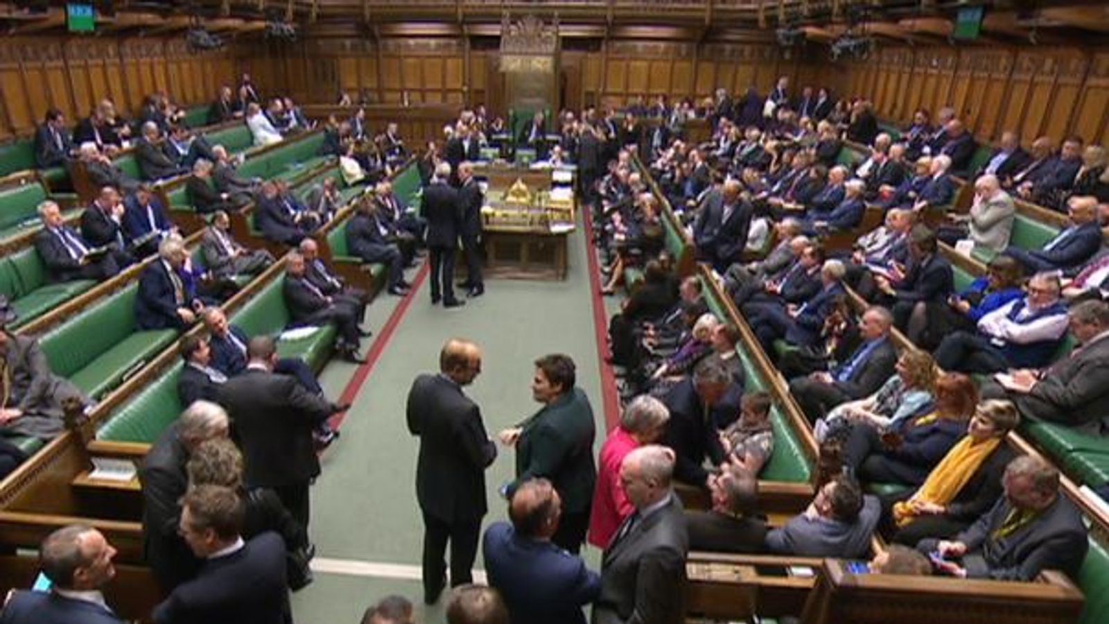 MPs race new law through parliament forcing Theresa May to delay Brexit ...