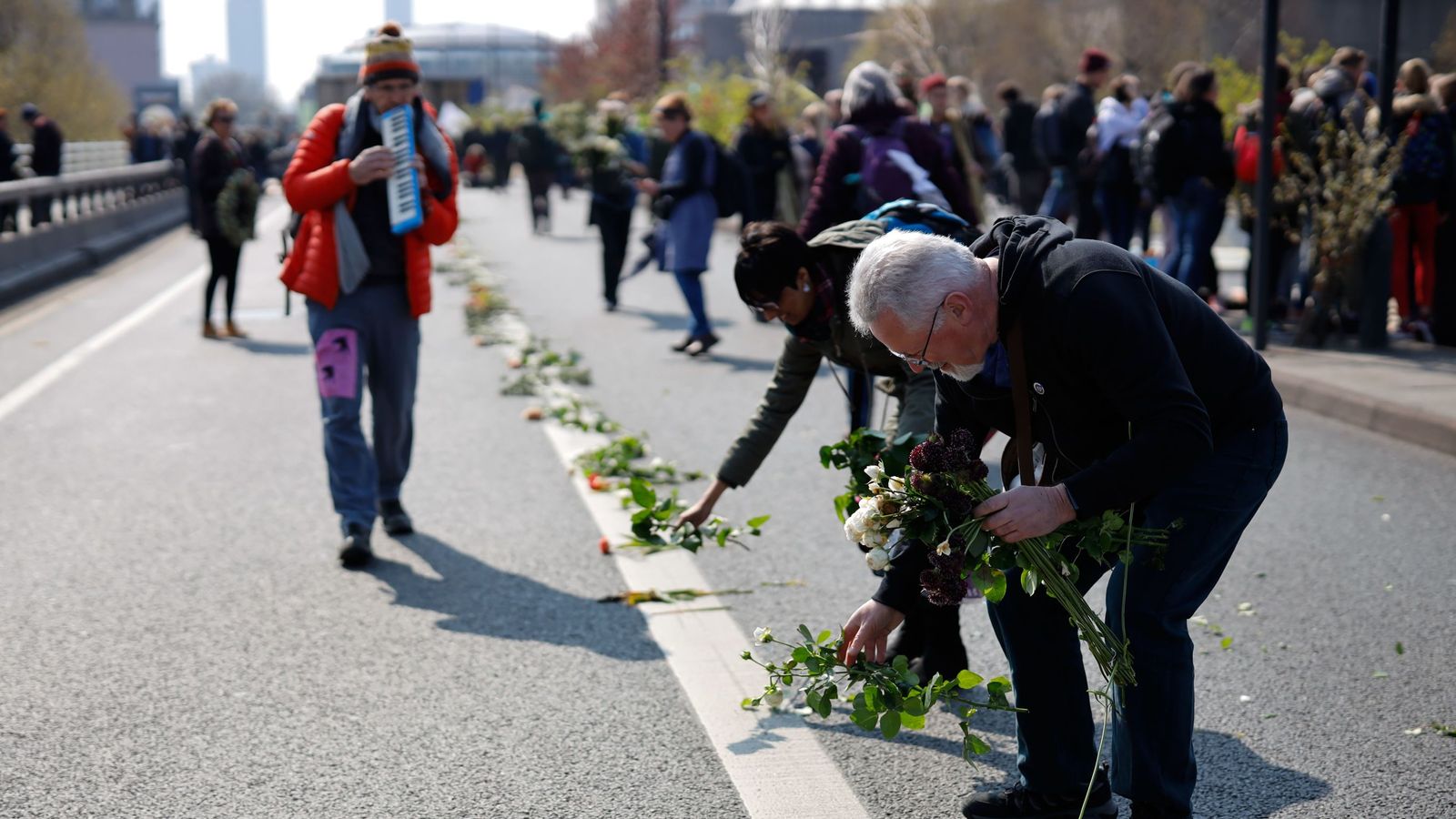 Environmental activists block parts of central London in climate change ...