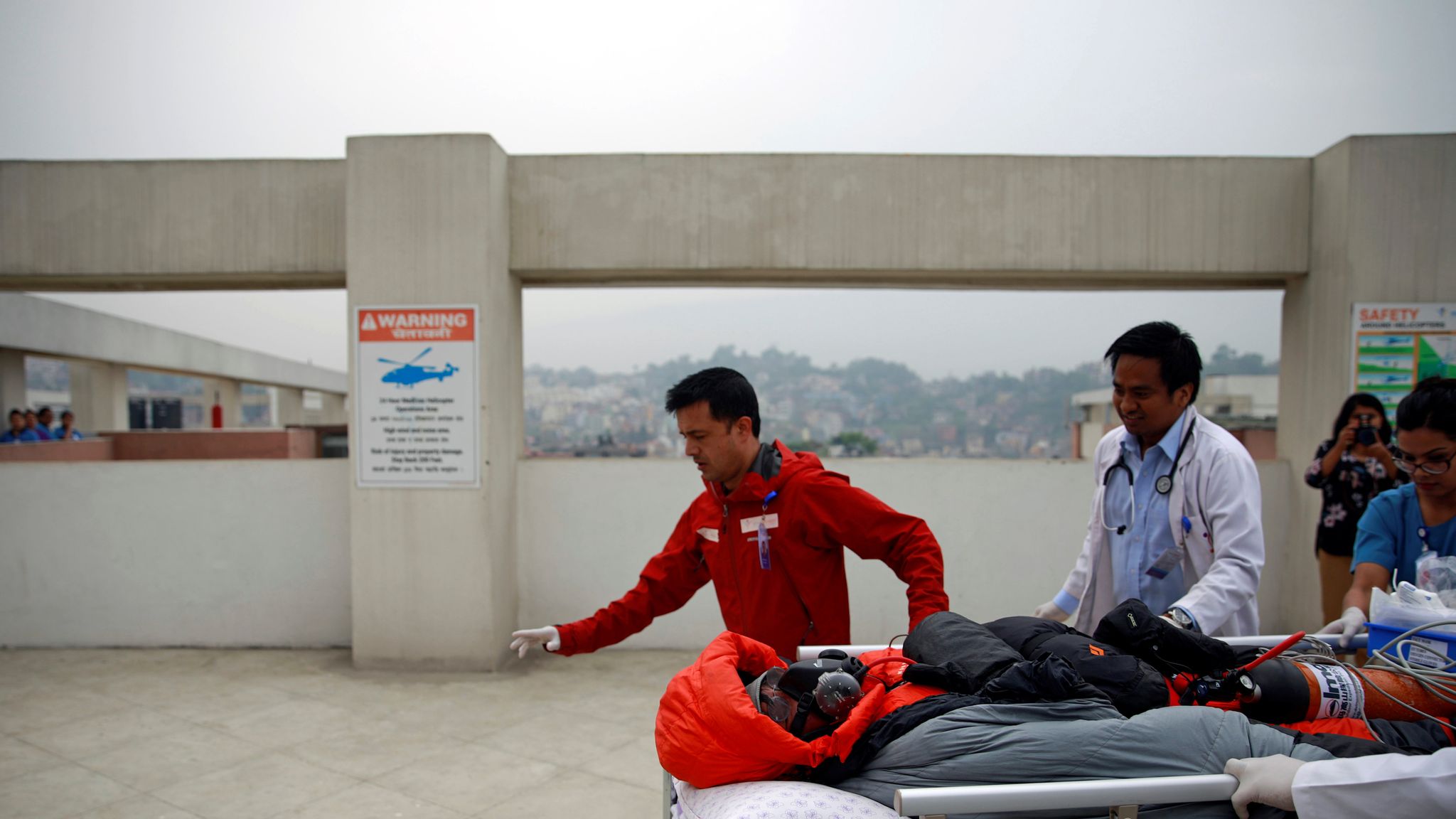 Climber rescued after two days stranded on Nepal's Mt Annapurna | World ...