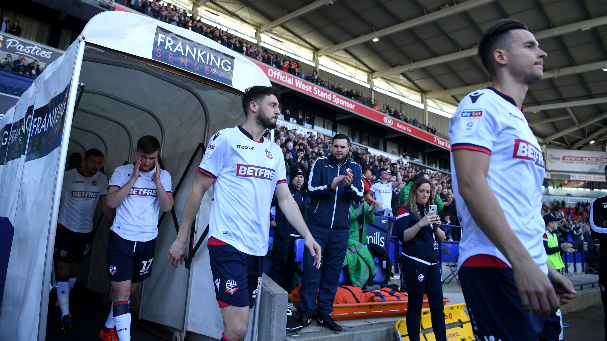 Bolton's Championship football match against Brentford called off as ...