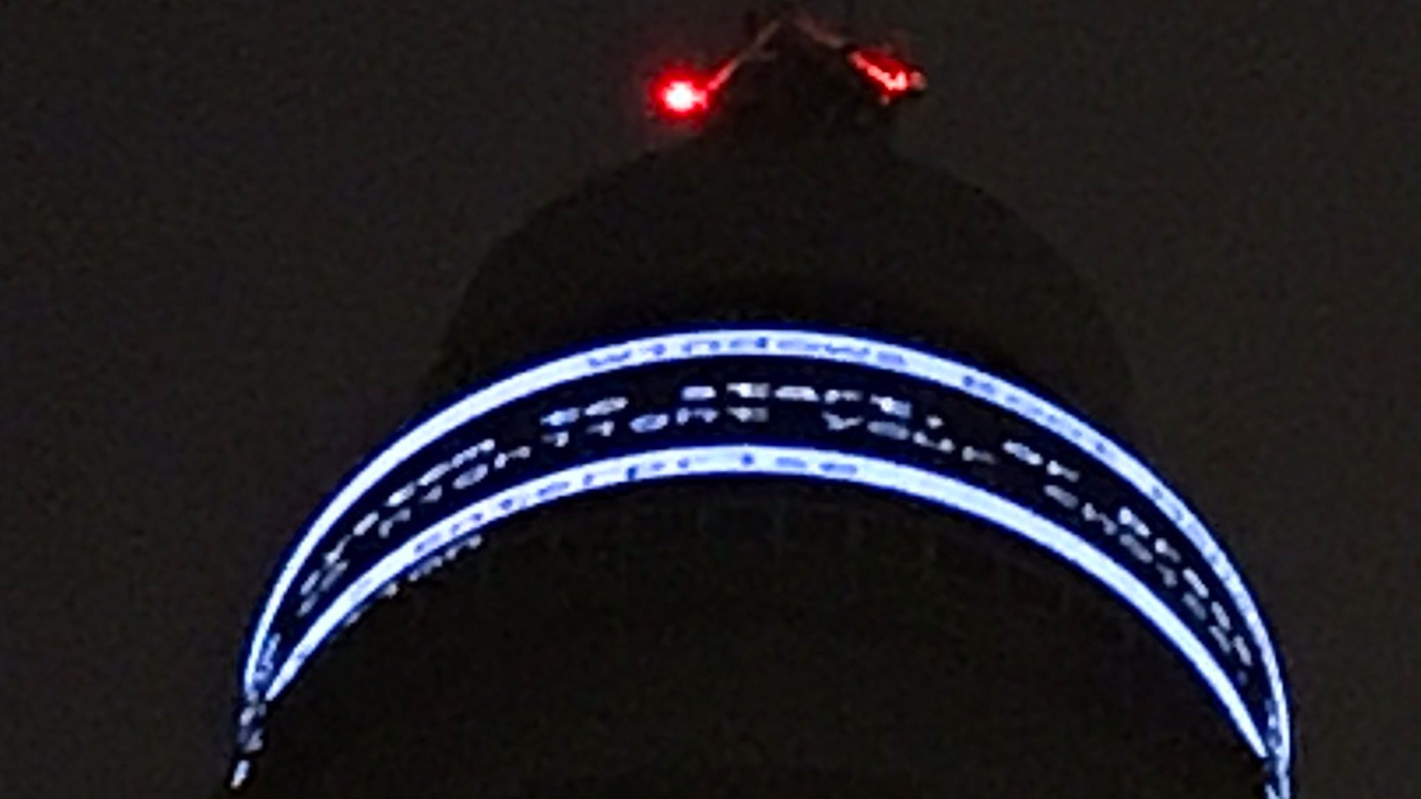BT Tower displays dreaded Windows error message | UK News | Sky News
