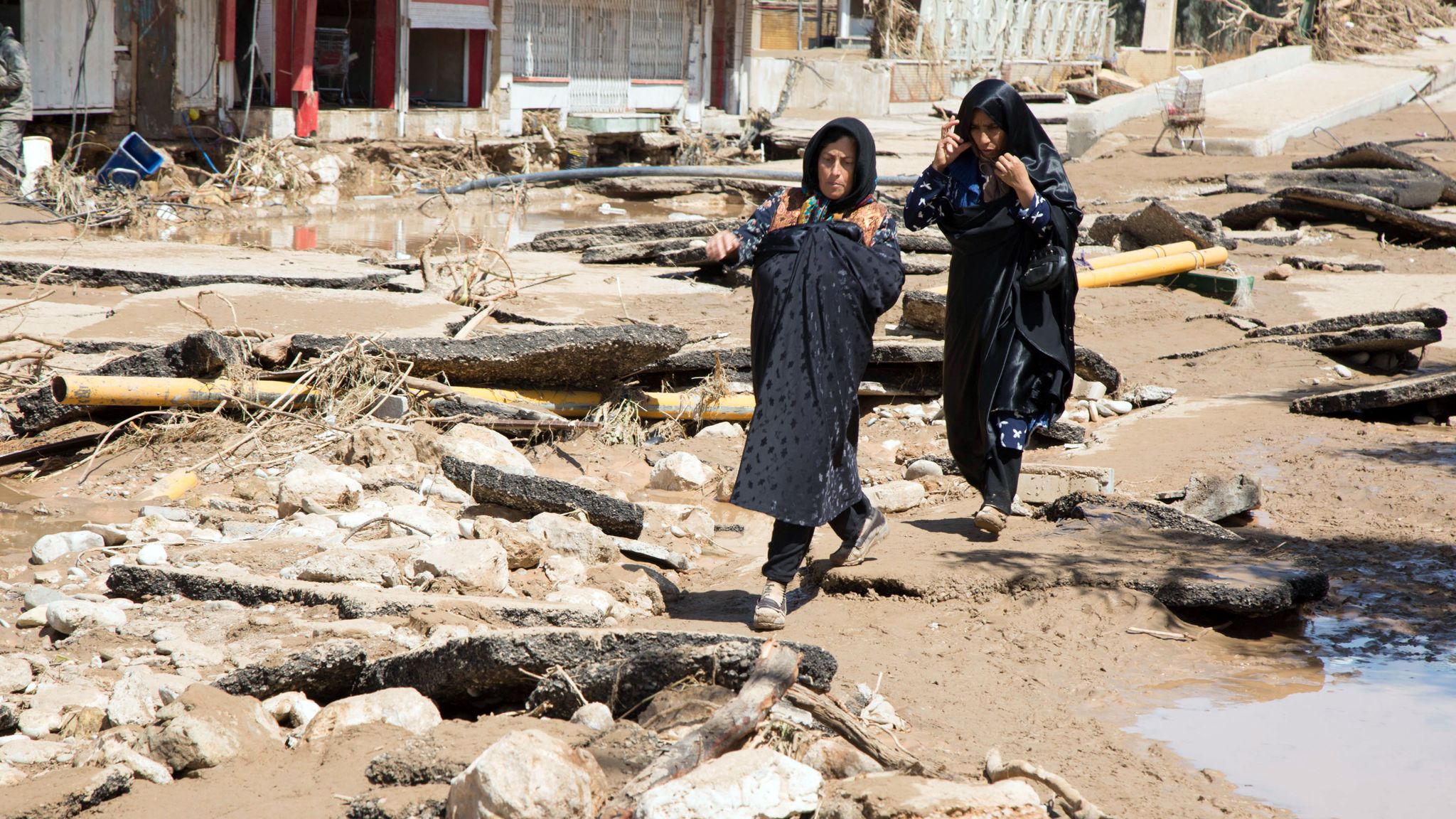 Iran: Dozens killed amid worst flooding seen for 70 years | World News ...