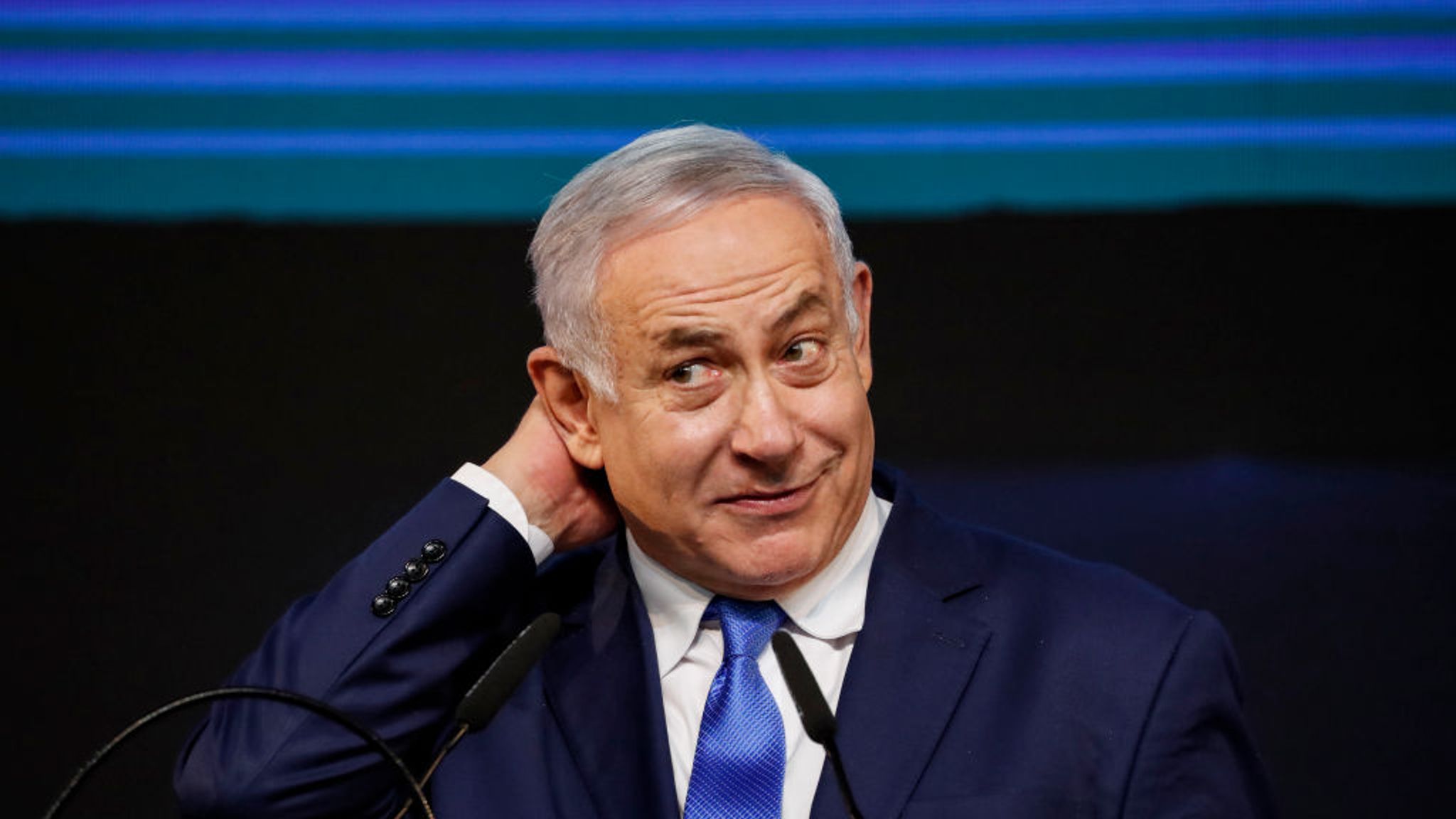 Israel elections: Netanyahu's rivals concede defeat but vow to 'make ...