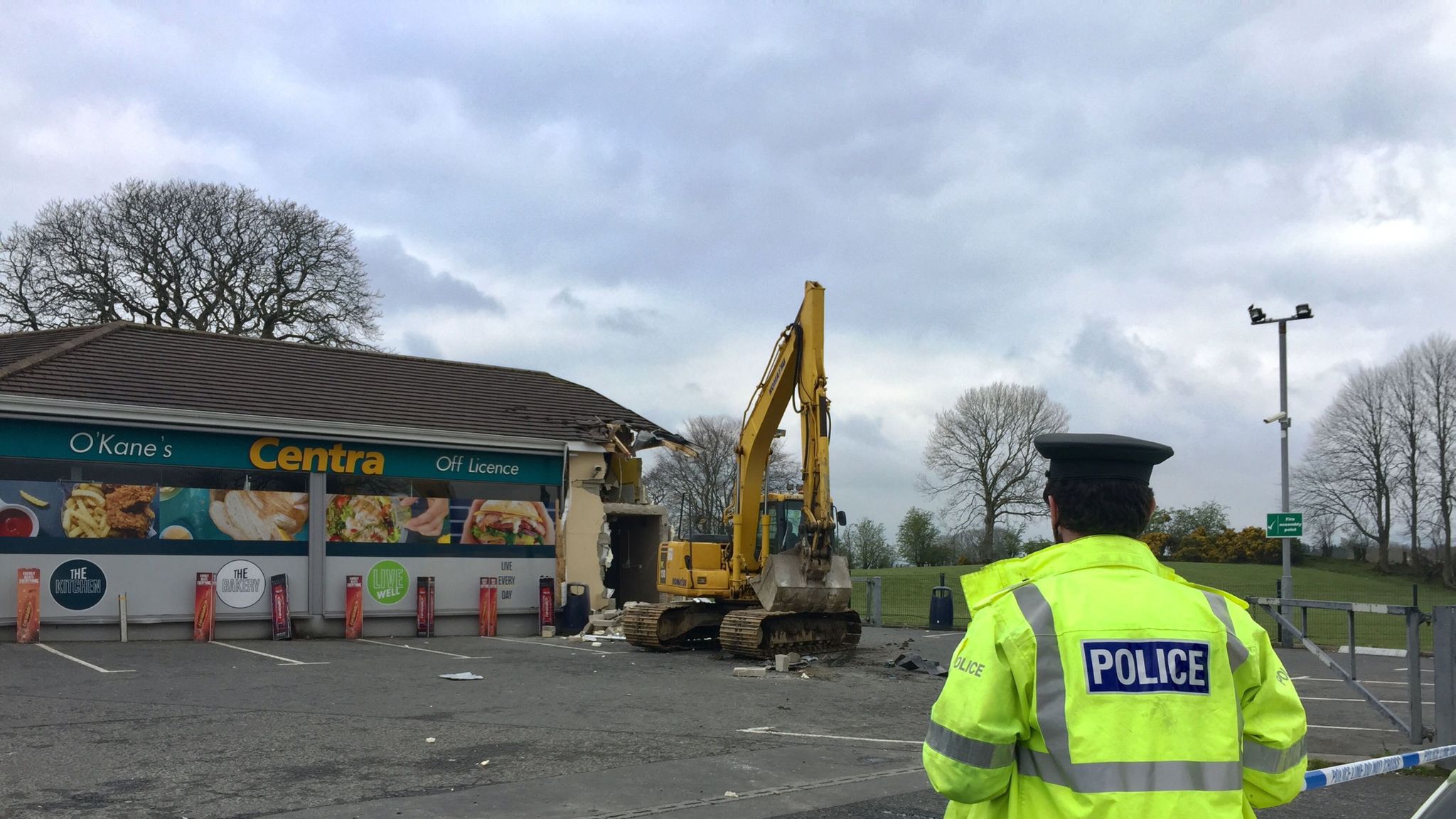 Digger used to steal cash machine in spate of ATM thefts in Northern ...