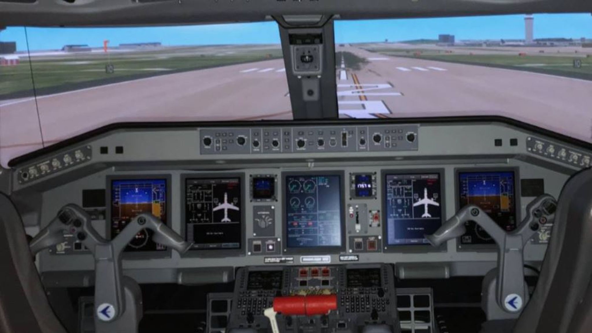 US flight forced into emergency landing after pilot's screens go blank ...