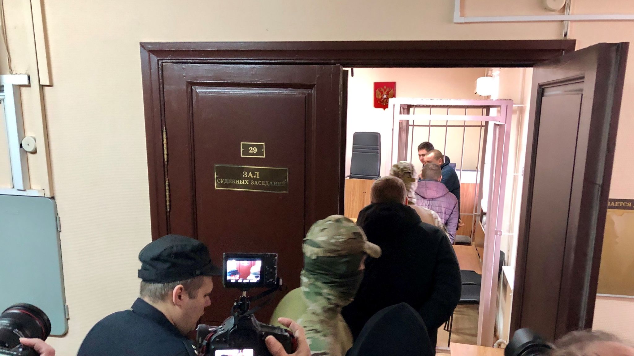 Anxious families greet 24 Ukrainian sailors in Moscow court as arguing ...
