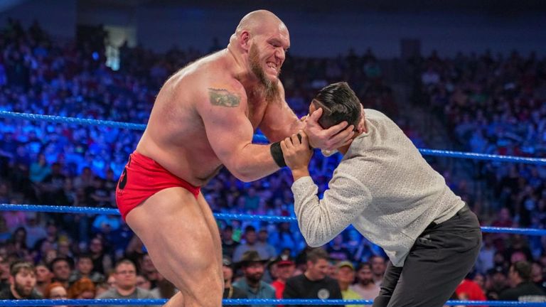 Lars Sullivan continues his path of destruction | Video | Watch TV Show ...