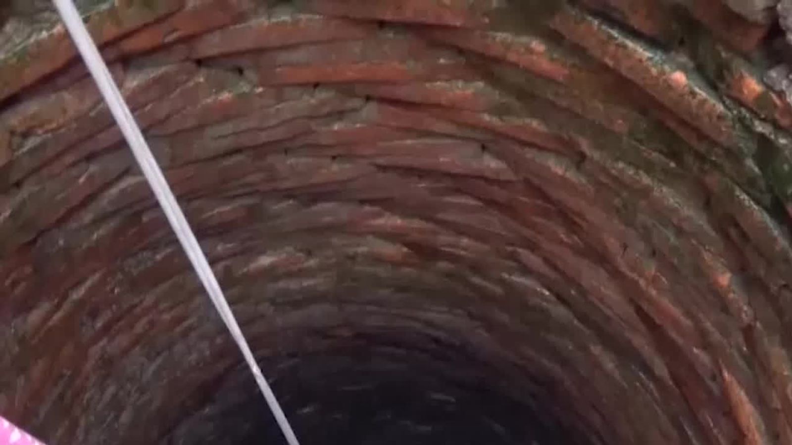 Girl rescued from well | World News | Sky News