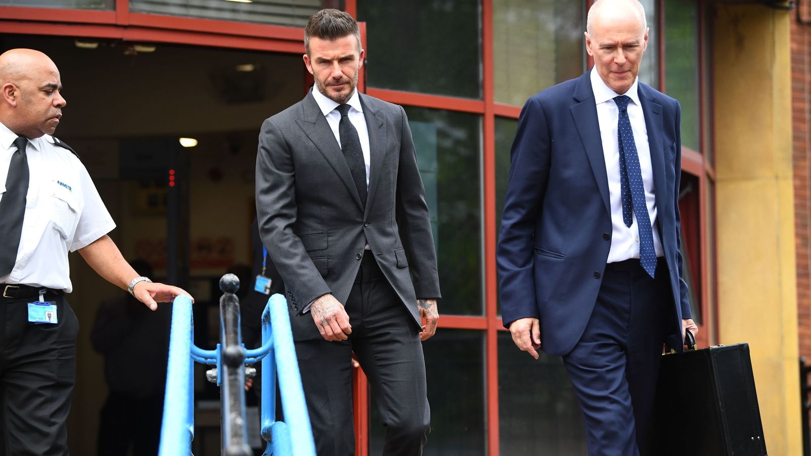 Beckham banned from driving for using phone in his Bentley | UK News ...