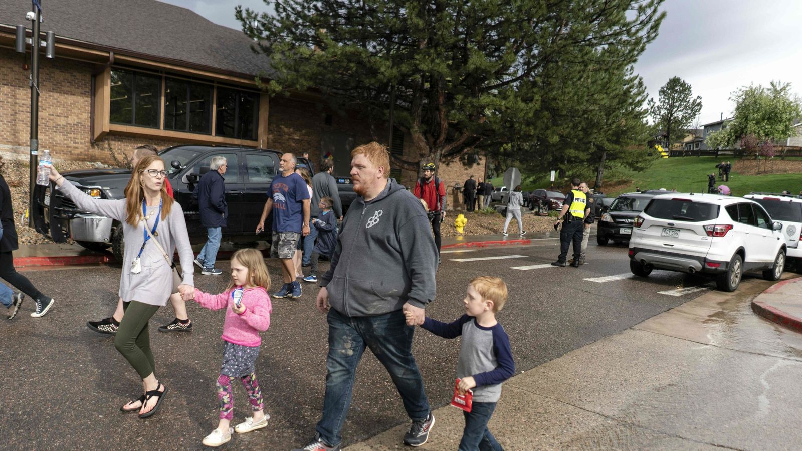 One dead after gunmen open fire at Colorado school | US News | Sky News
