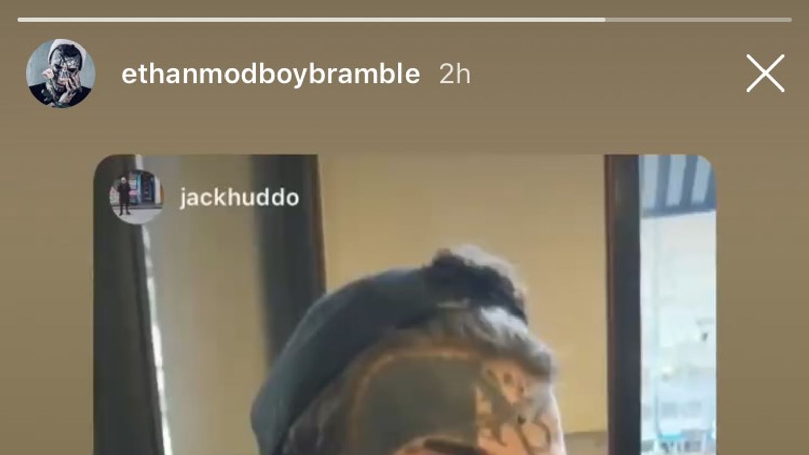 Tattooed model Ethan Bramble goads police over arrest warrant in ...