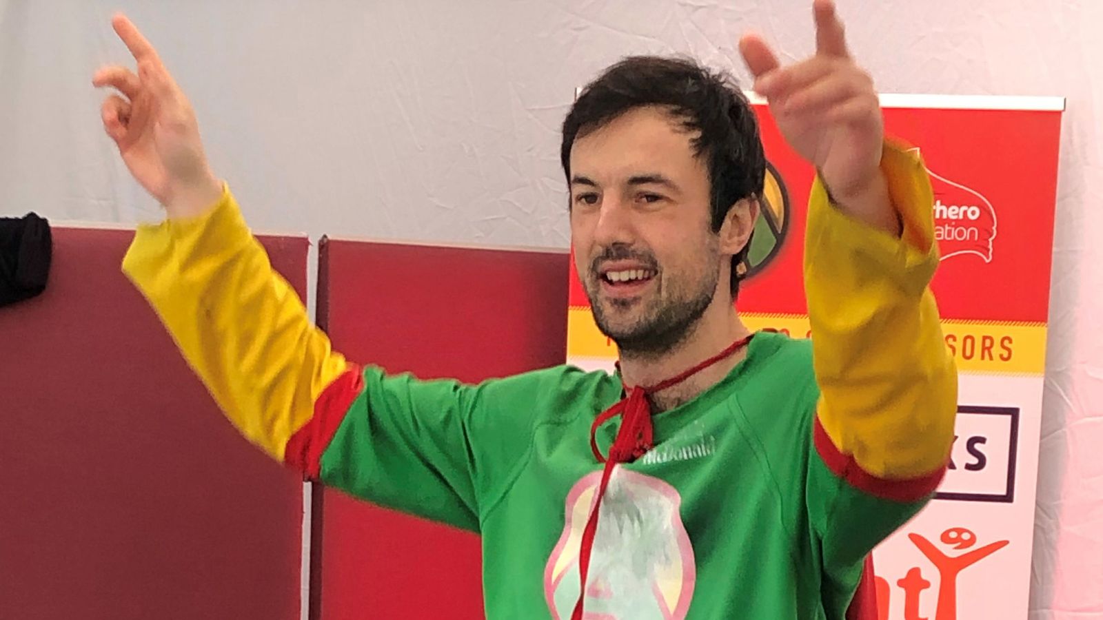 'Adventureman' Jamie McDonald runs over 73 miles a day to break ...