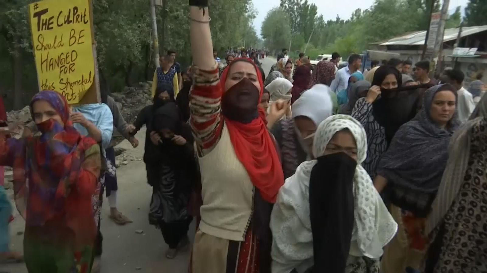 Rape of girl, 3, sparks protests in Kashmir demanding attacker faces ...