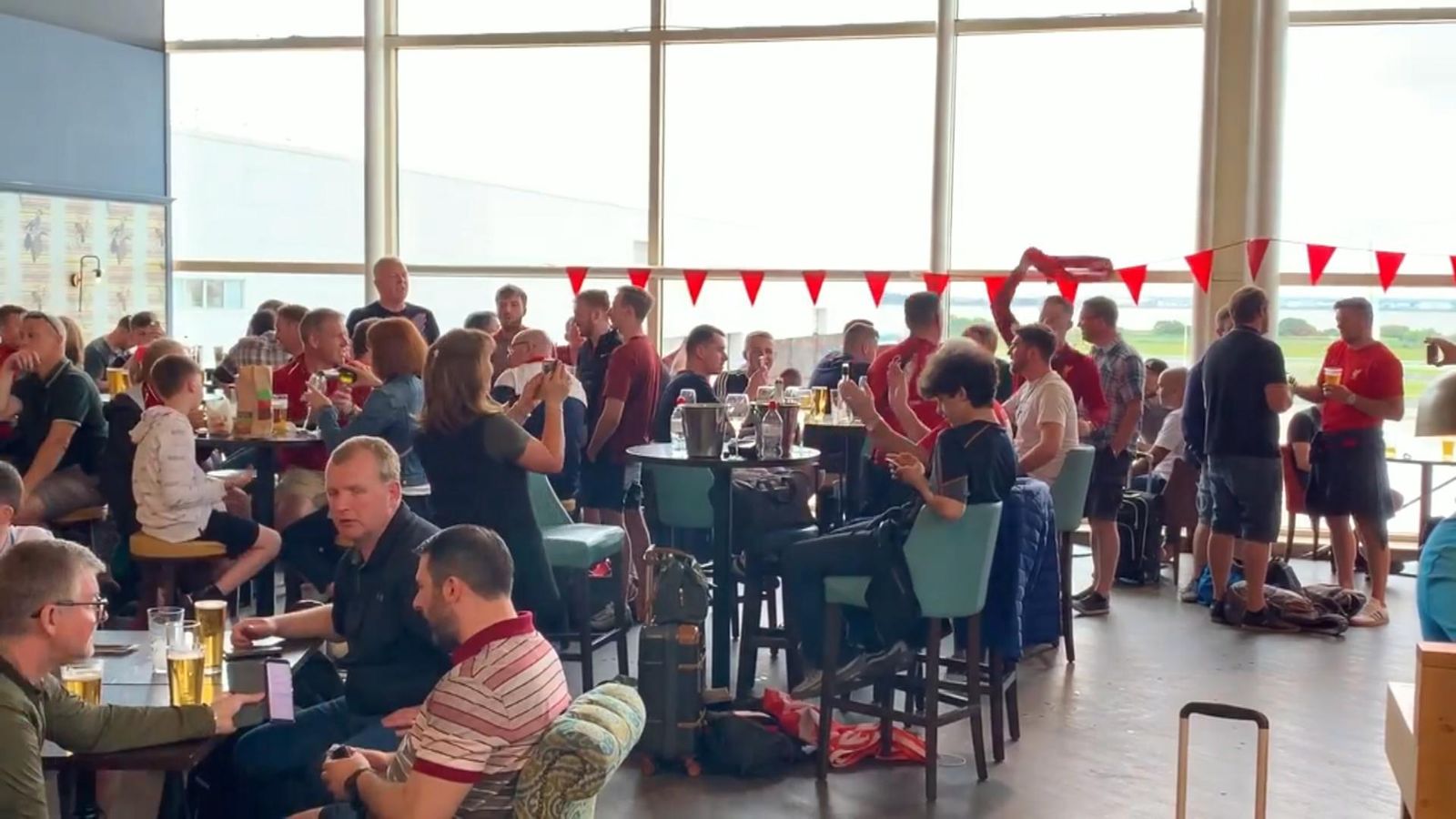 Champions League final: Liverpool fans sing their way to Madrid | UK ...