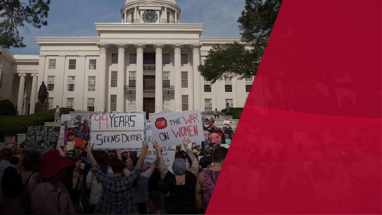 Sky Views: Why abortion crackdown could define the next US election ...